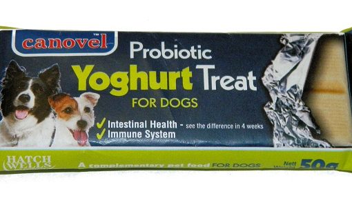 Canovel Probiotic Yoghurt Treat Bar for Dogs 50g - Hatchwells