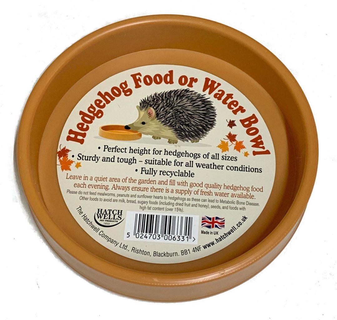 Hedgehog Food or Water Bowl - Hatchwells